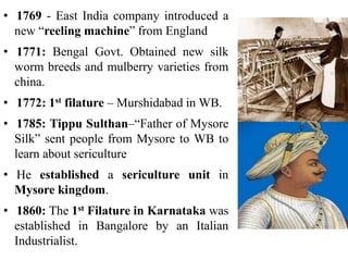1st chapter introduction to sericulture | PPTX