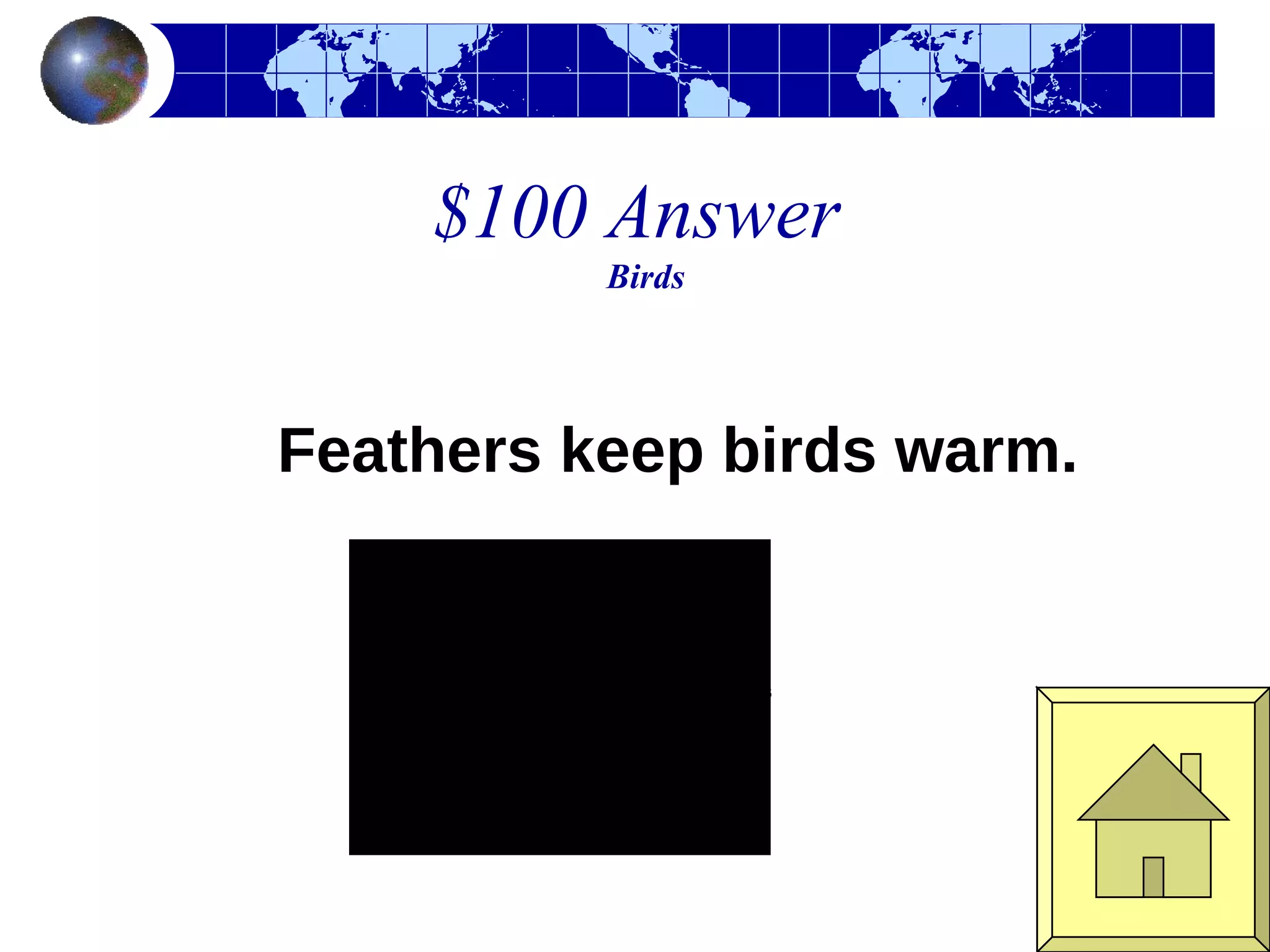 1st Grade Animals Jeopardy 1 | PPT