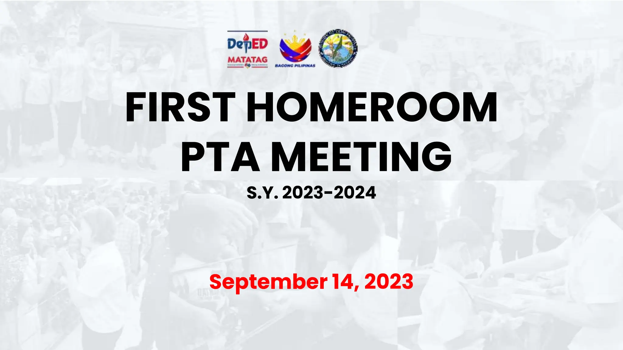 Homeroom Parent-Teacher Association Meeting Template | PPTX