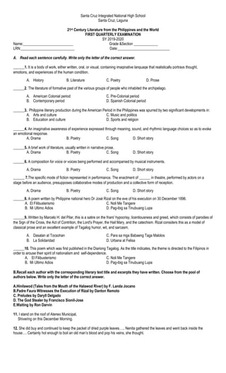 1st-QUARTERLY EXAM-Creative Writing_TOS@2023-2024.docx
