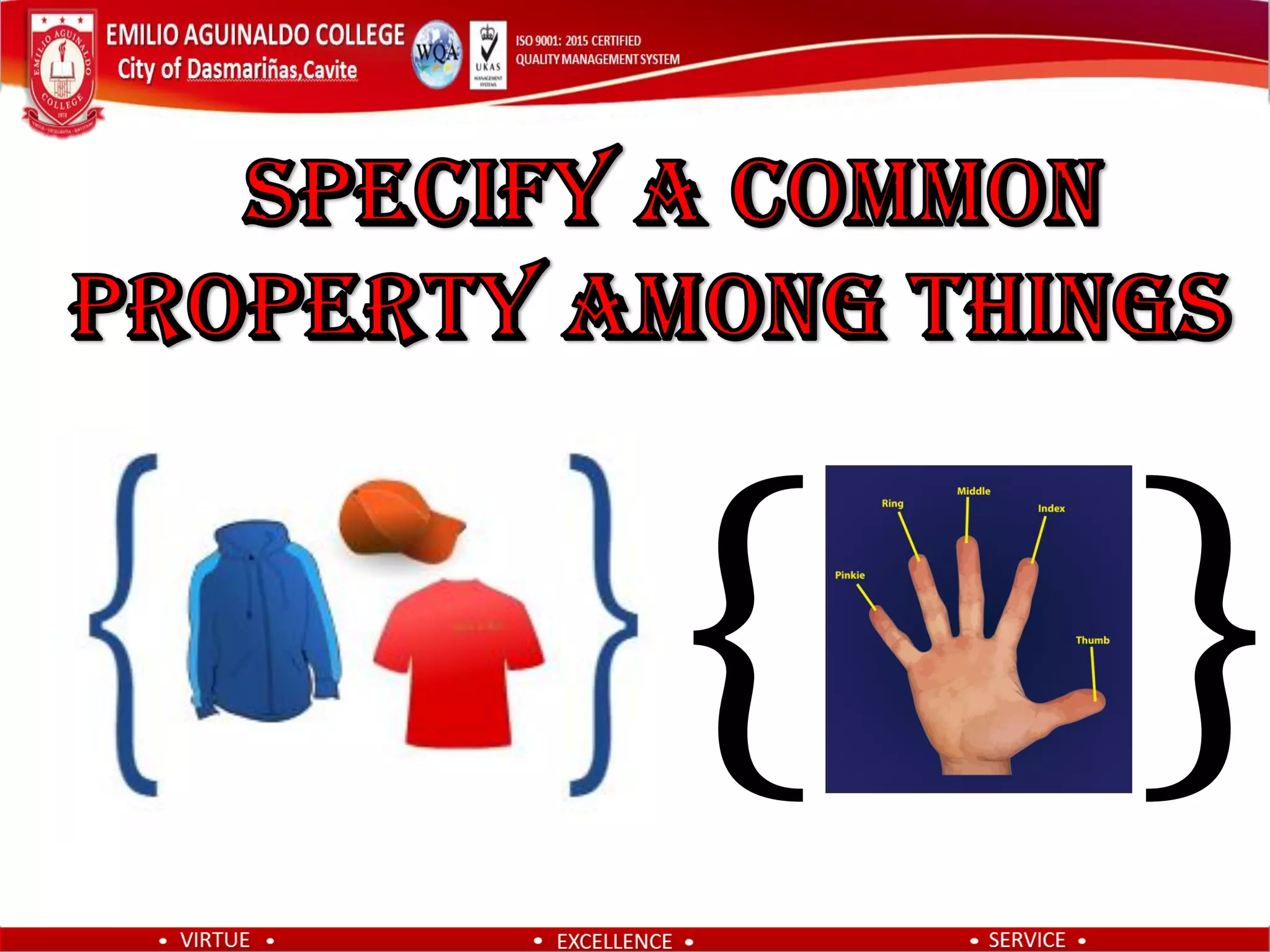 Language of Sets | PDF