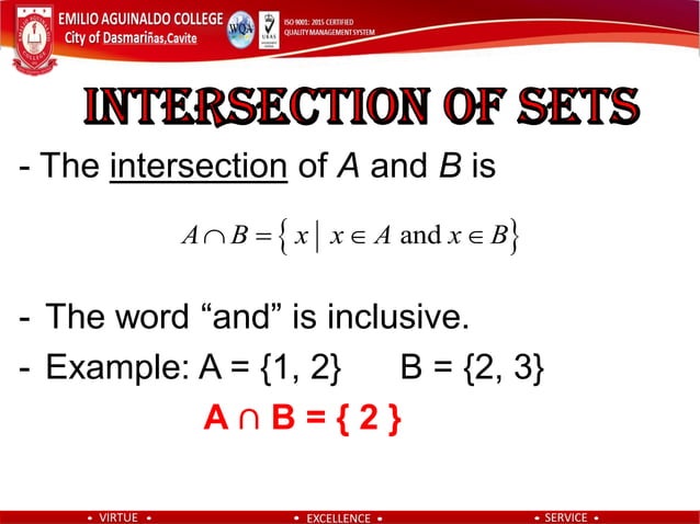 Language of Sets | PDF | Educational Assessment | Education