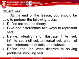 Language of Sets | PDF