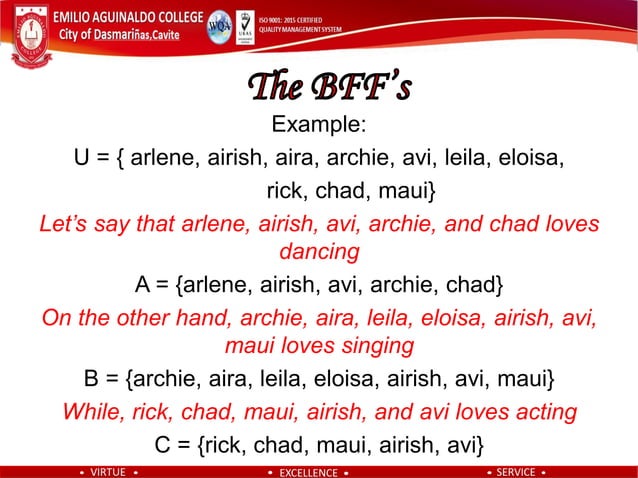 Language of Sets | PDF | Educational Assessment | Education