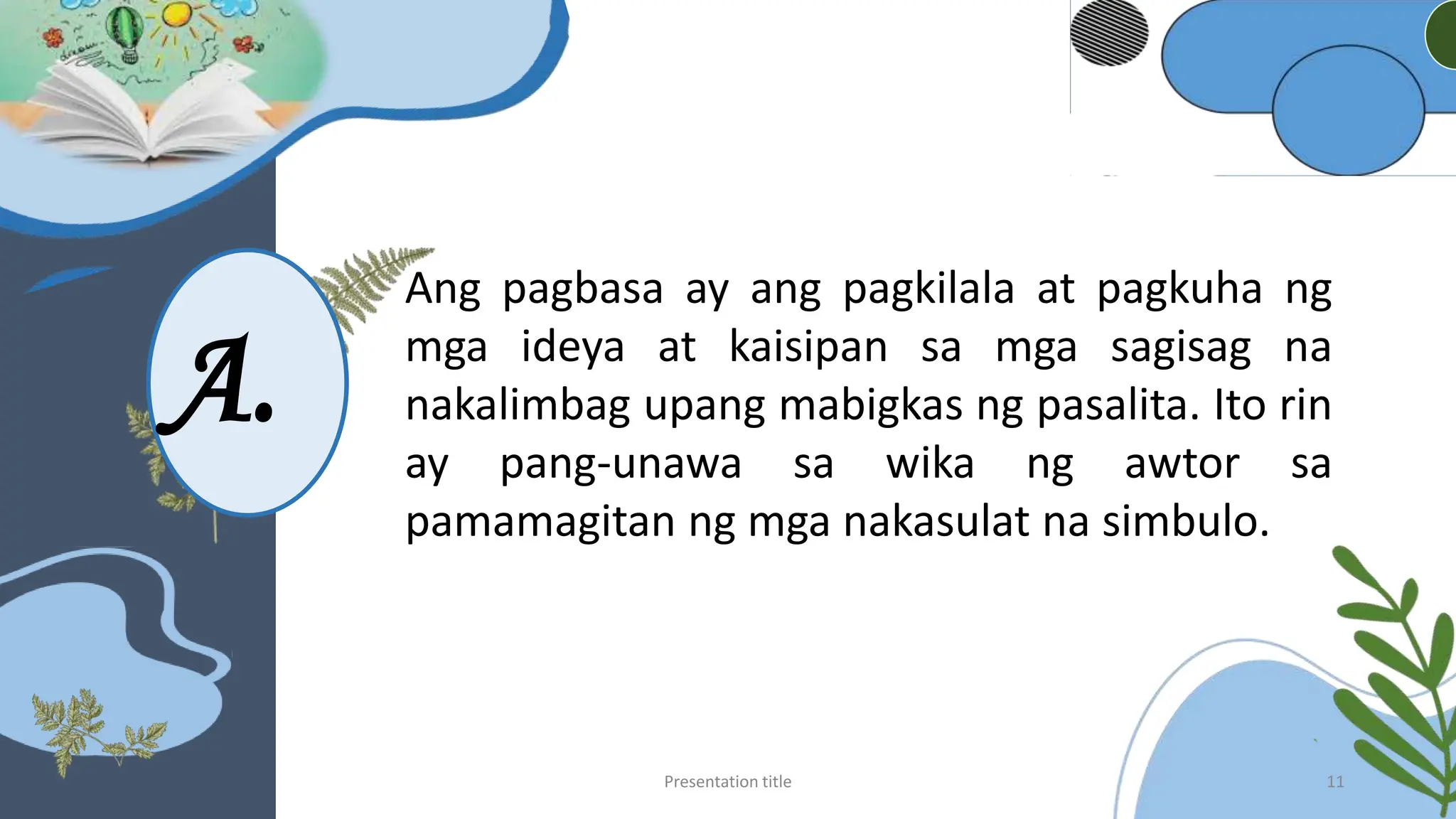 batayang kaalaman sa pagbasa, pagbasa at pagsusuri ng ibat ibang teskto ...