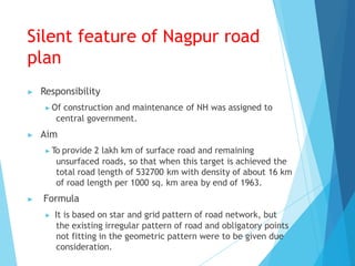 1st 20 year road plan | PPT
