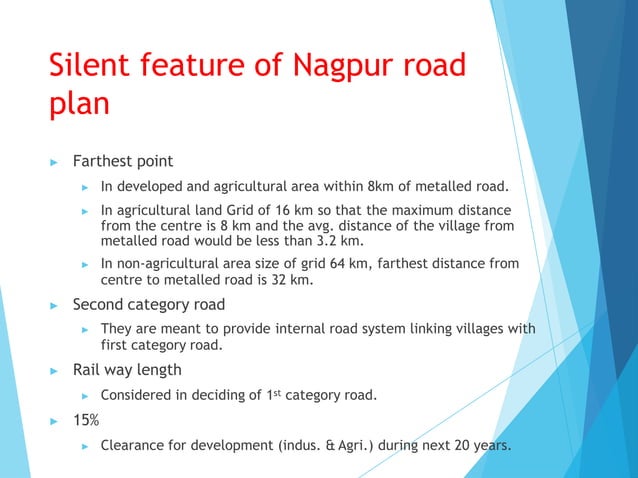 1st 20 year road plan | PPT