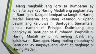 Epiko (Prinsipe Bantugan) | PPTX