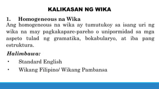 Kalikasan, Rehistro, Antas, Barayti ng Wika.pptx