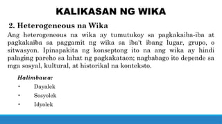 Kalikasan, Rehistro, Antas, Barayti ng Wika.pptx