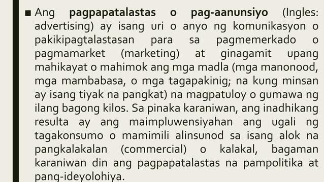 Dula (Patalastas) | PPTX