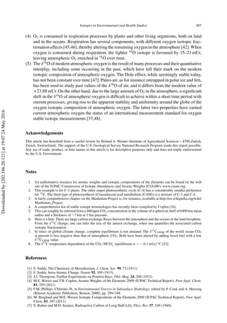 #1 stable isotope deltas tiny yet robust signatures in nature | PDF
