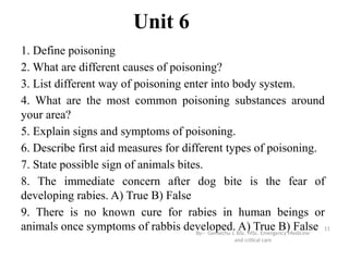 1st aid assignment in health care- III.ppt