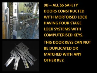 1 stainless steel safety door presentation | PDF