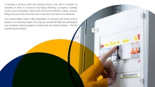 1st and 2nd Fix Electrical – Plan Ahead for Greater Comfort | PPTX