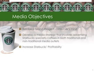 Starbucks Media Plan | PPTX