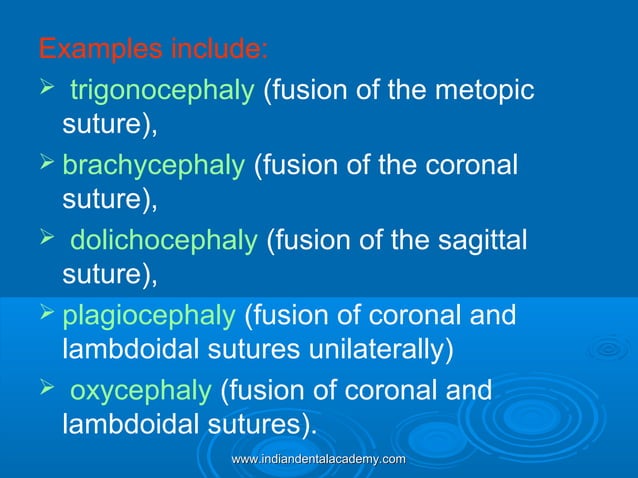 1st arch syndromes /prosthodontic courses | PPT
