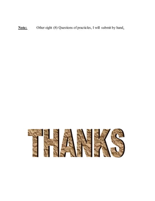 1st assignment of FM | DOCX