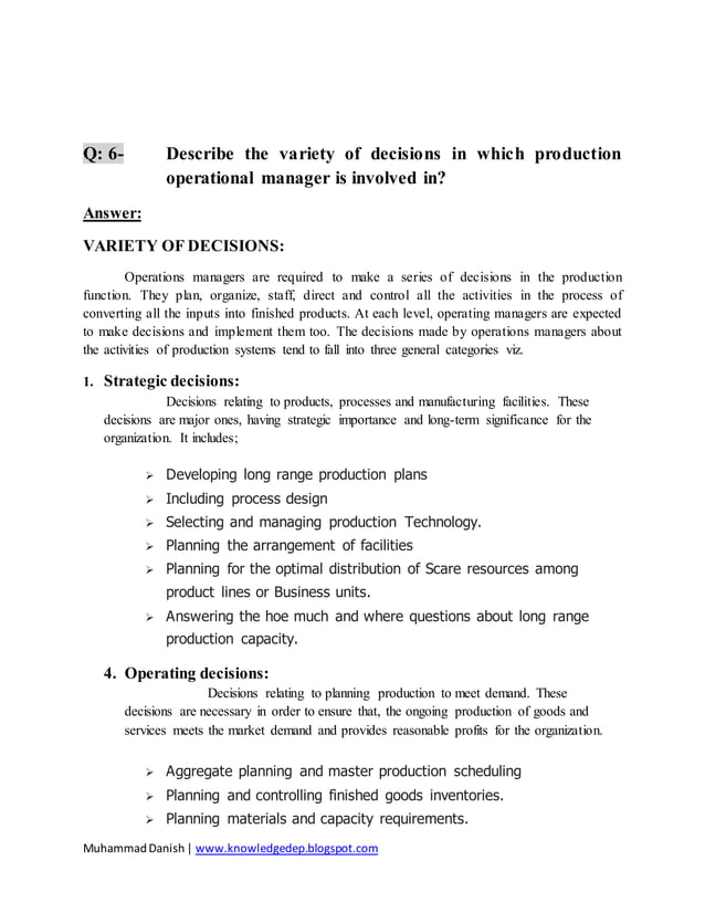 1st assignment (opm) | PDF