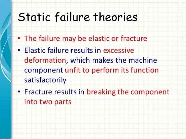 1 static failure theories ductile r1