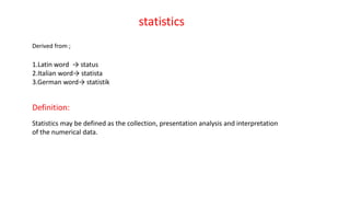 1)statistics.pdf Includes biostatisticspdf | PDF