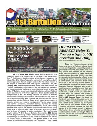 1st Bn Newsletter Apr10 | PDF