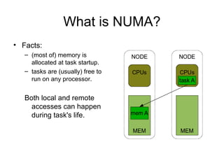 NUMA overview | PPT