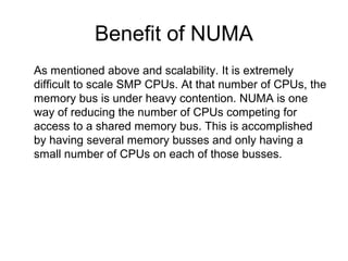 Overview on NUMA | PPT