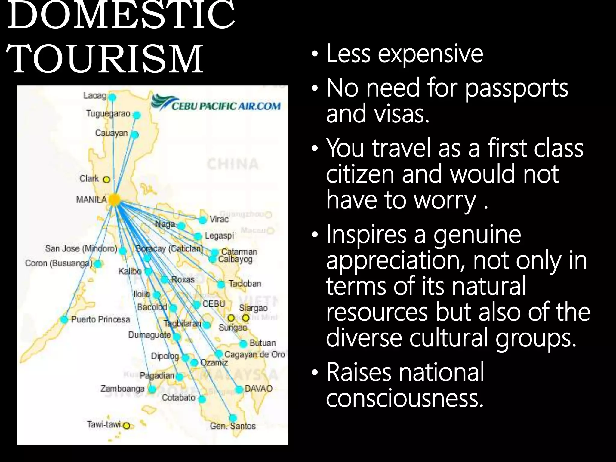 1st chapter: Domestic Tourism | PPTX