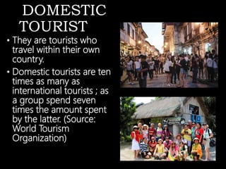 1st chapter: Domestic Tourism | PPTX