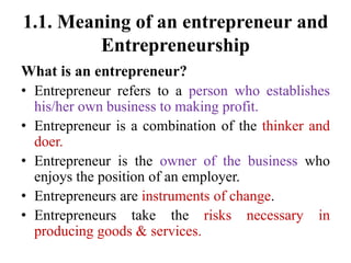 entrepreneurship 5th year electrical and computer | PPT