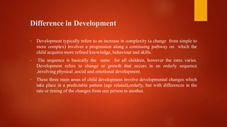 1st Lesson Child Development | PPTX