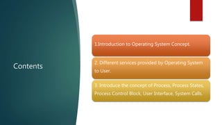 Chapter 1 Introduction to Operating System Concepts | PPTX