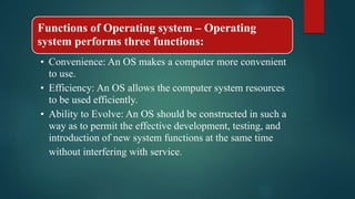 Chapter 1 Introduction to Operating System Concepts | PPTX