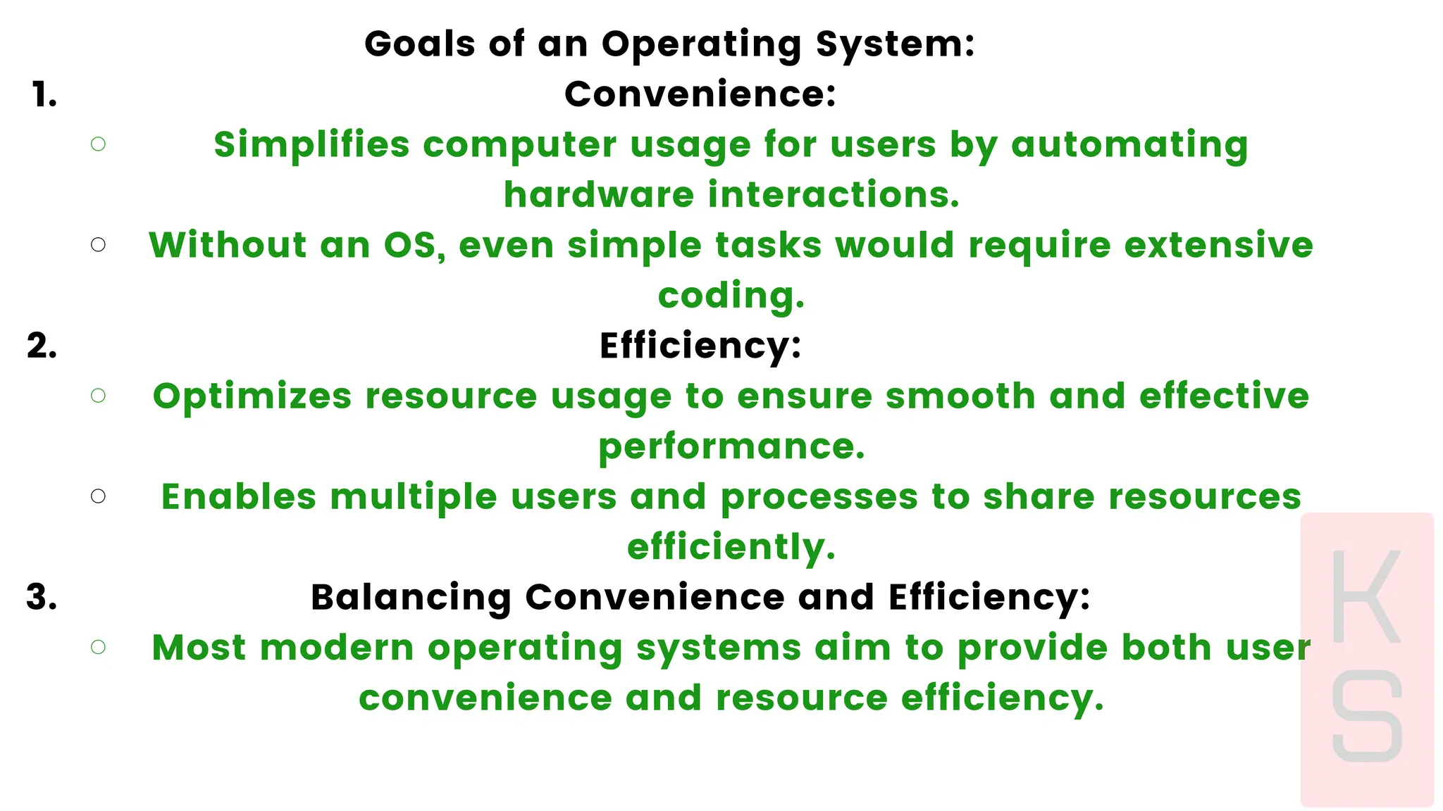 what is operating system types and there works | PPT