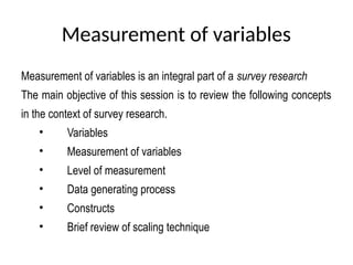 1st Class-statistics course-Measurement Scales.pptx