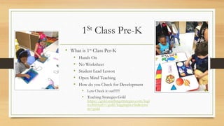 1st class pre k osr | PPT