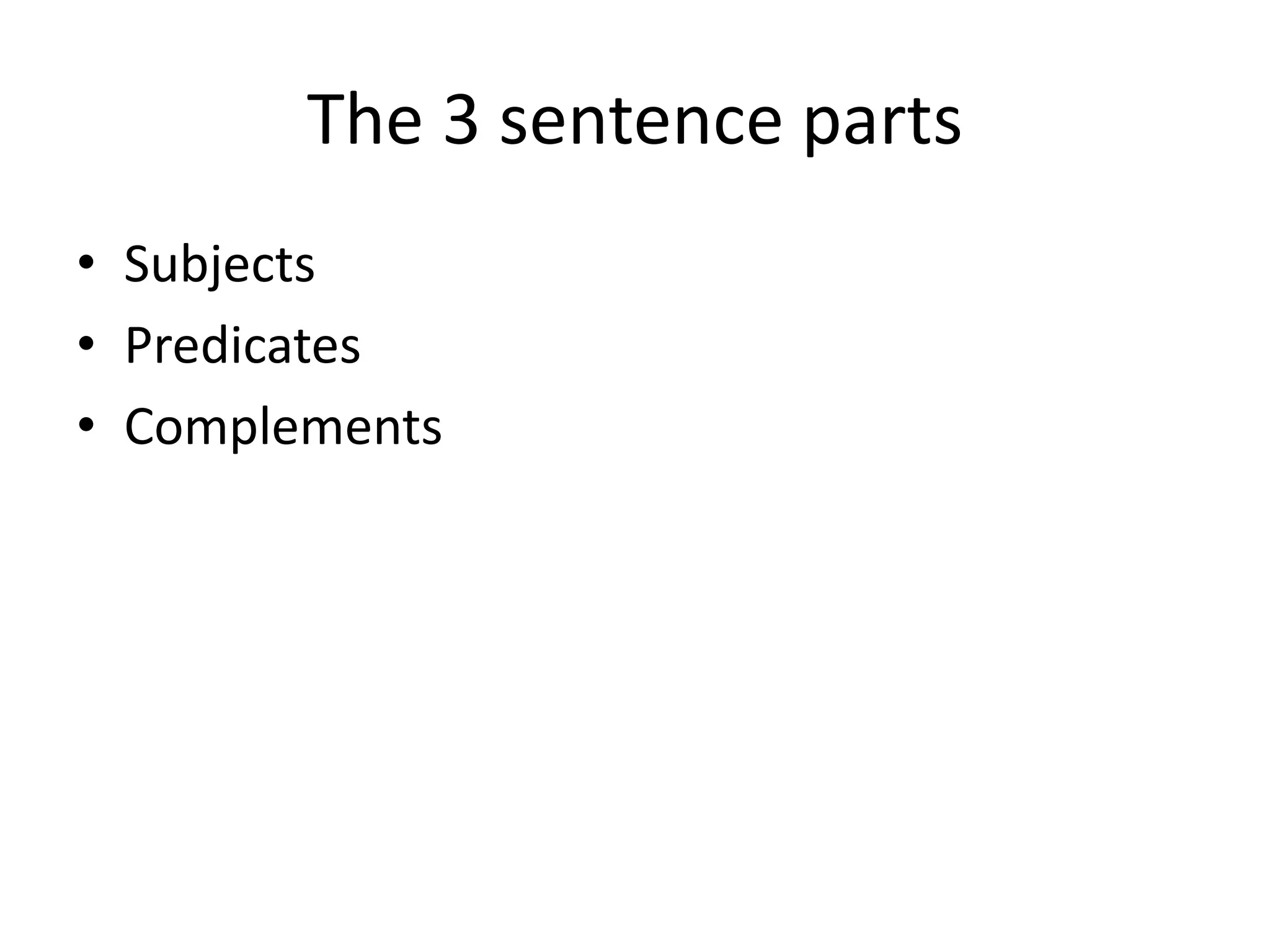 1st class sentences and review simple present | PPT