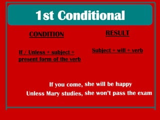 1 St Conditional | PPTX