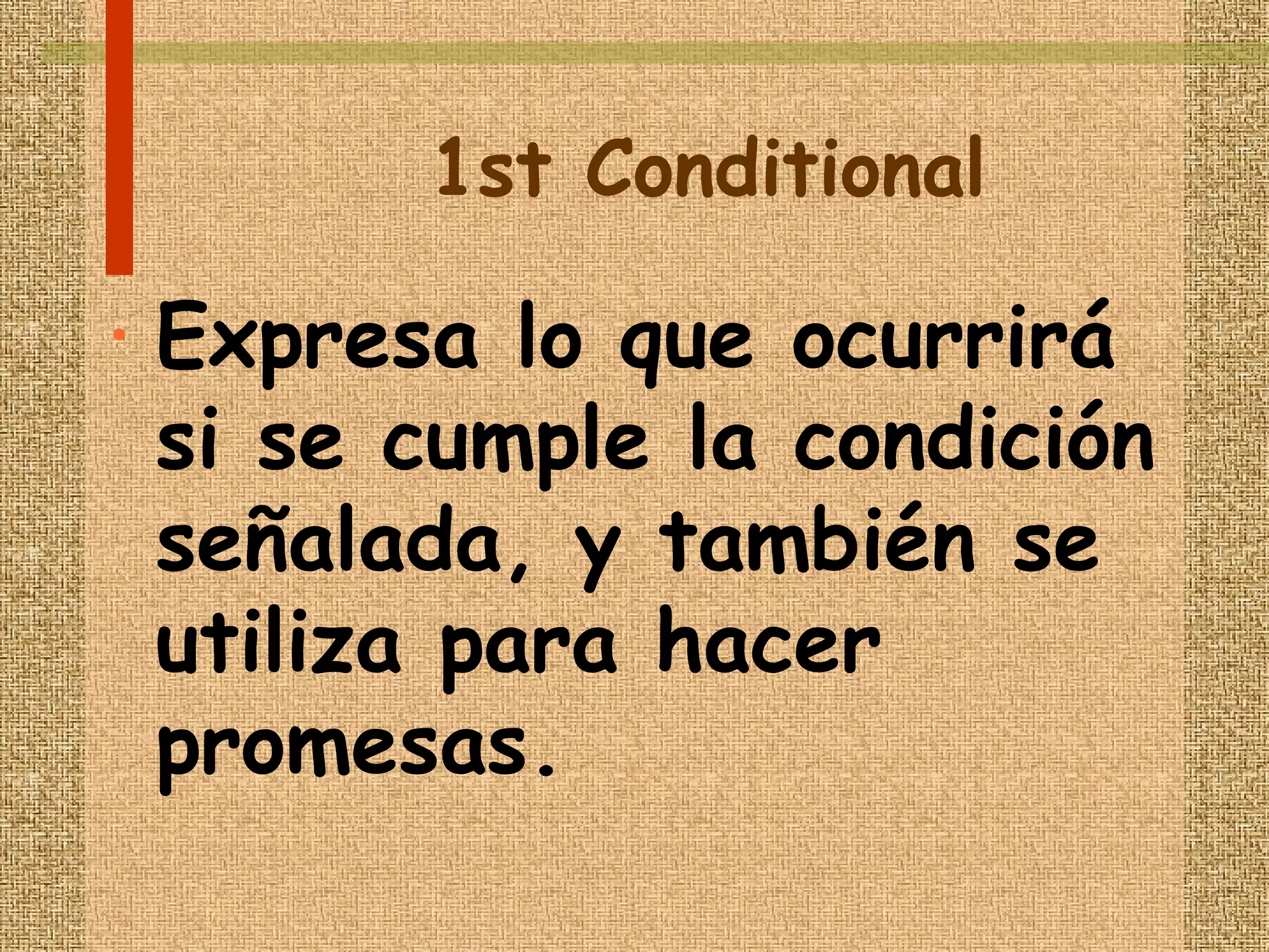 1st conditional | PPT