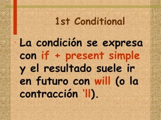 1st conditional | PPT