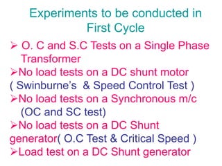 1st cycle emec lab orientation | PPT