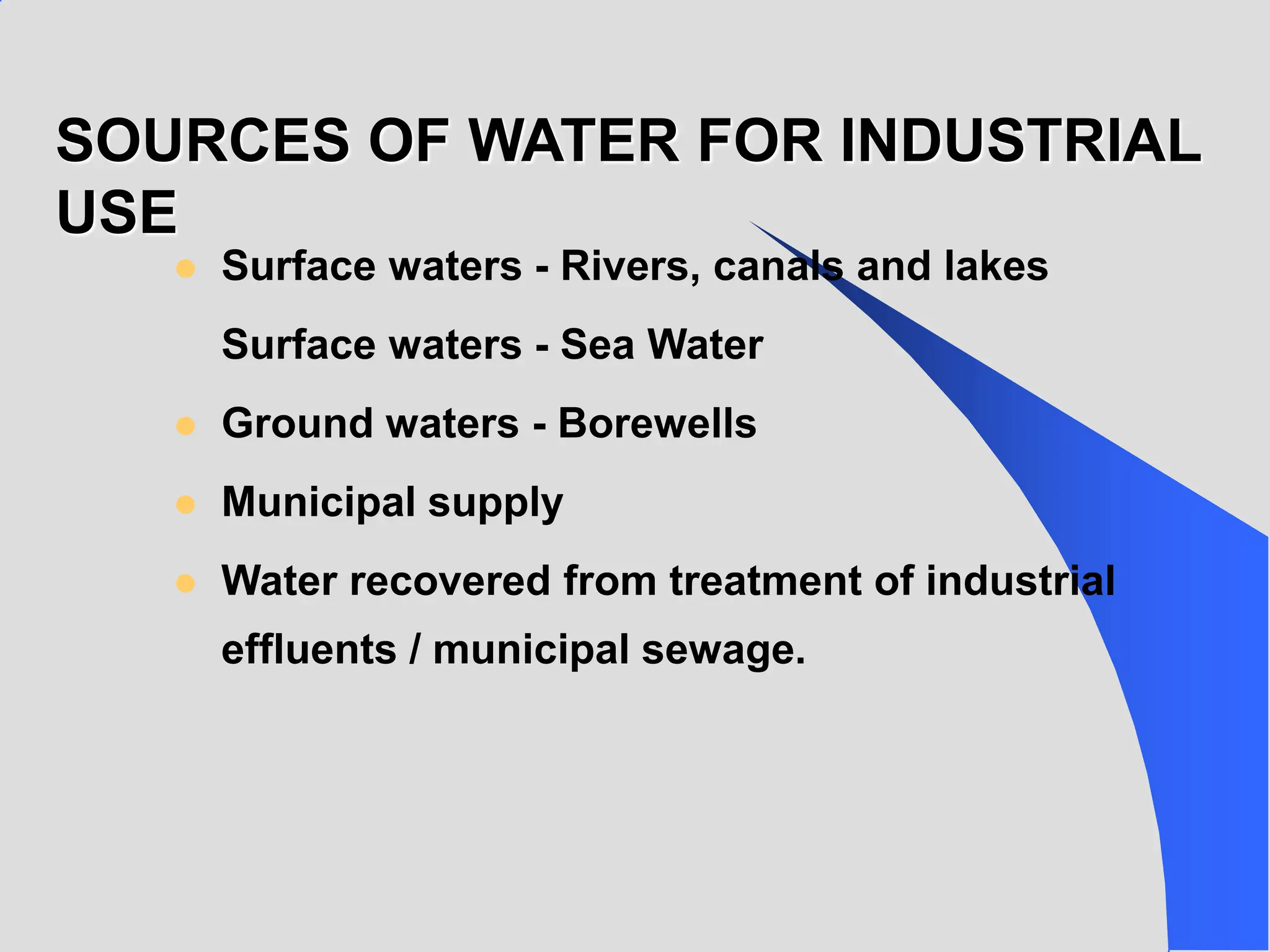 Water Treatment Basic process discription | PPT