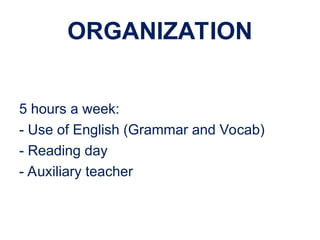 Presentation for your first day of English Class | PPT