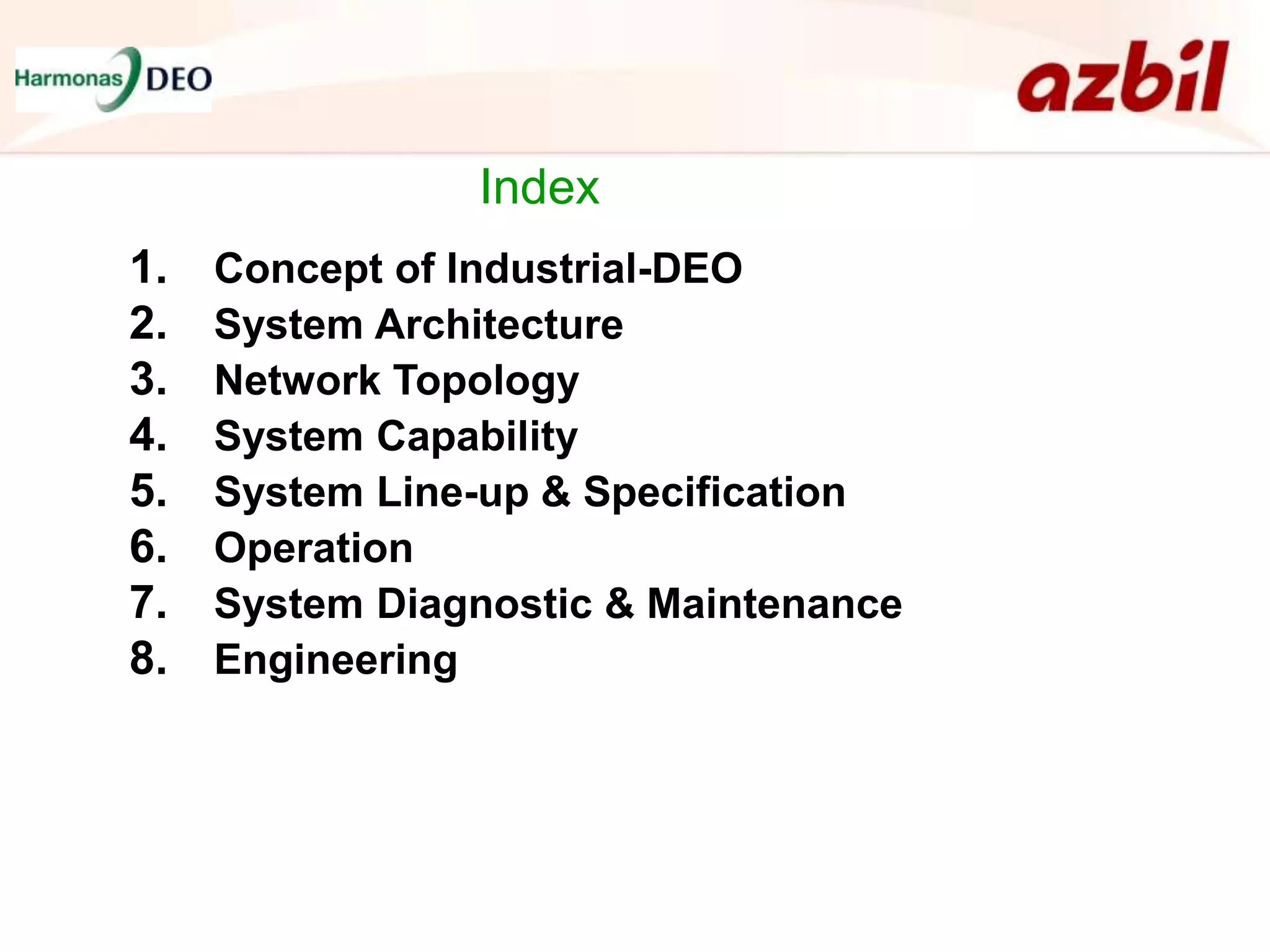 1st day Introduction of Harmonas-DEO (Hardware & Software) azbil.ppt