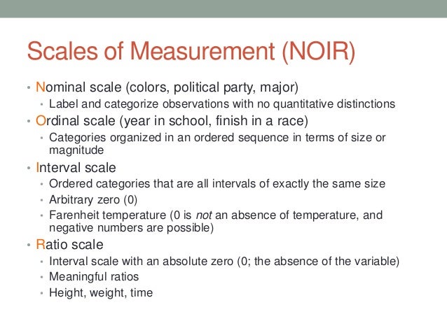 Behavioral Statistics Intro lecture