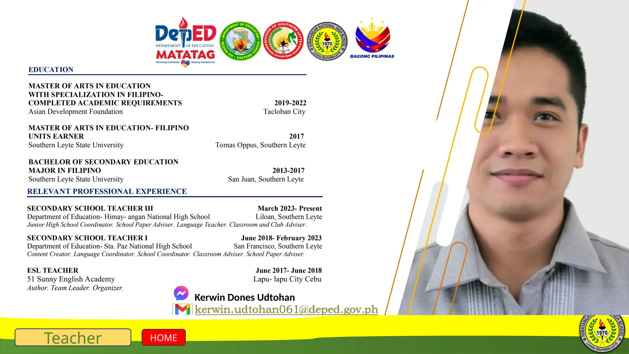 Presentation for the 1st day of class English | PPT