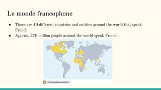 French 1: 1st day of school | PDF