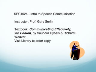 SPC1024 Course Information | PPT