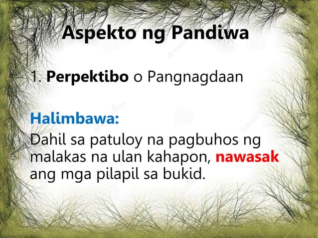 Filipino 9 Gramatika: Pandiwang nasa Panaganong Paturol | PPTX